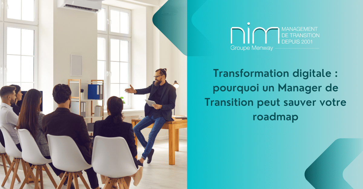 Transformation digitale manager de transition feuille de route